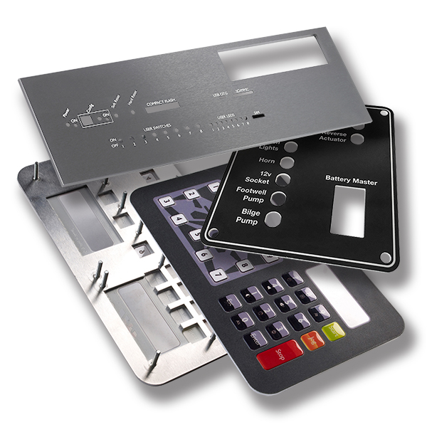 Cover Panels, Overlays, Labels & Enclosures For Control Panels